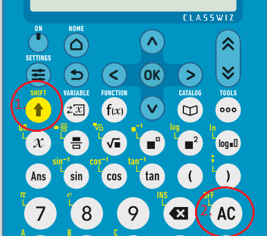 Hoe zet ik de fx-82NL aan en weer uit? – CASIO EDUCATIE
